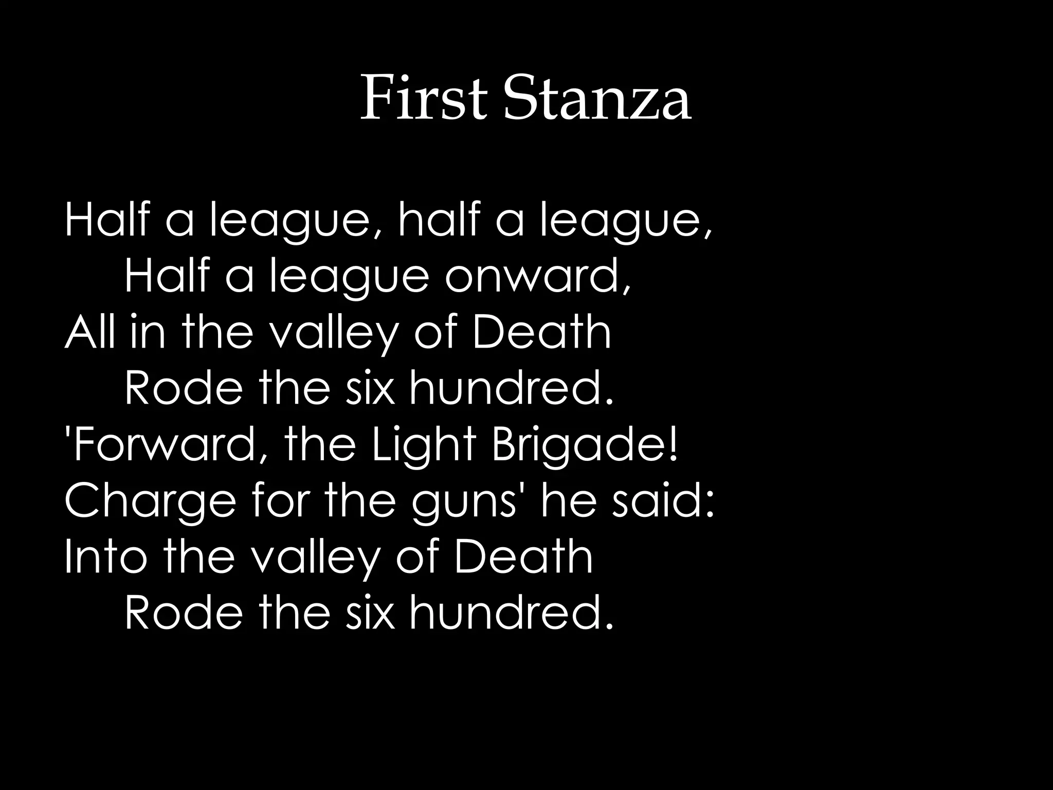 Charge of The Light Brigade | PPTX