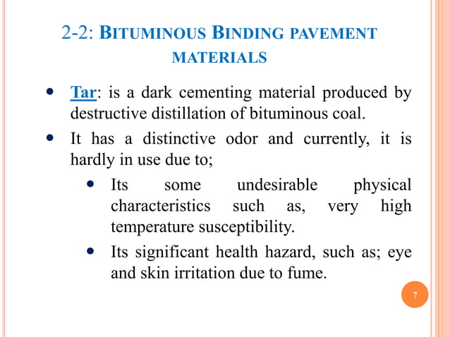 COTM 4192 Chapter 2-2 Bituminous Materials.ppt