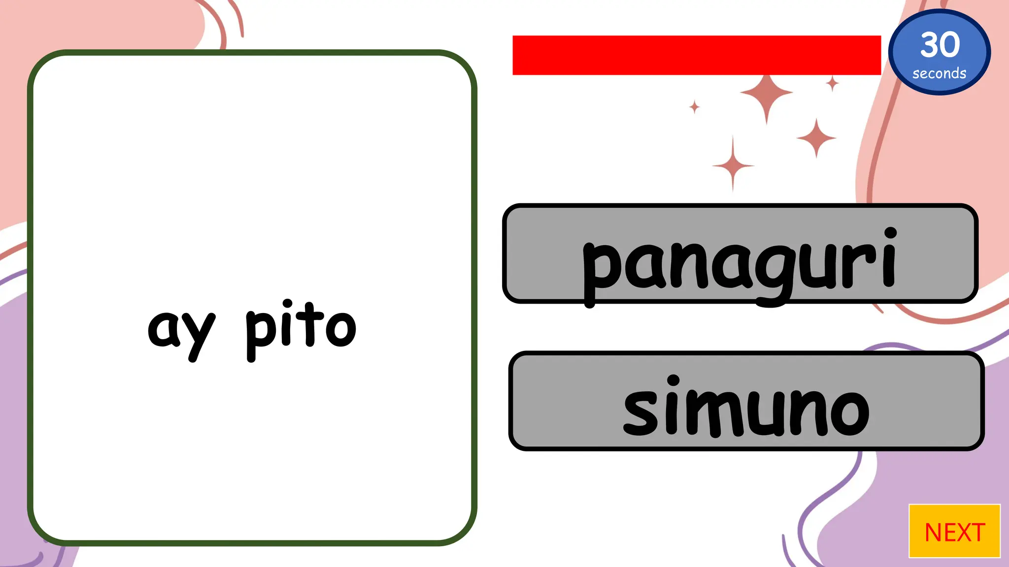 Filipino grade 2 simuno at panaguri Click and tell game | PPTX