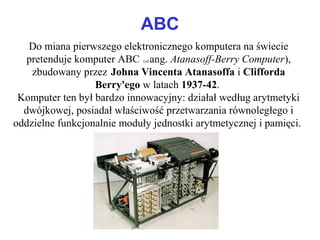 Co to jest komputer | PPT