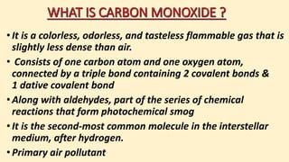 Co toxicity by rishav | PPT