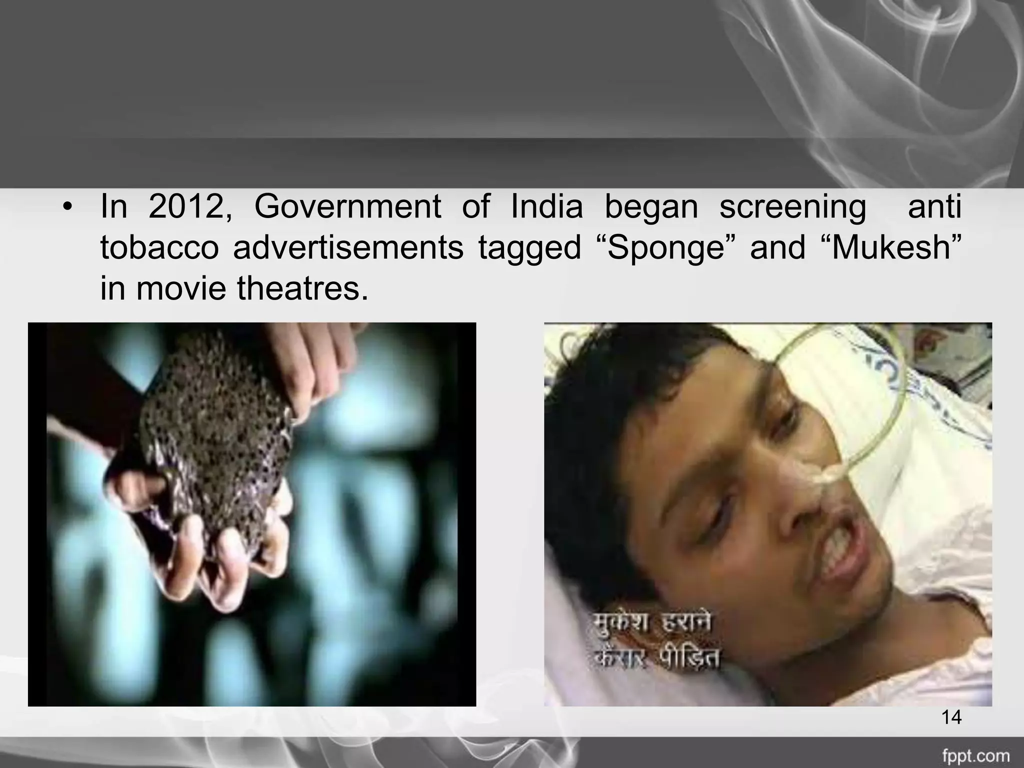 CIGARETTE AND OTHER TOBACCO PRODUCTS ACT, (COTPA) | PPTX