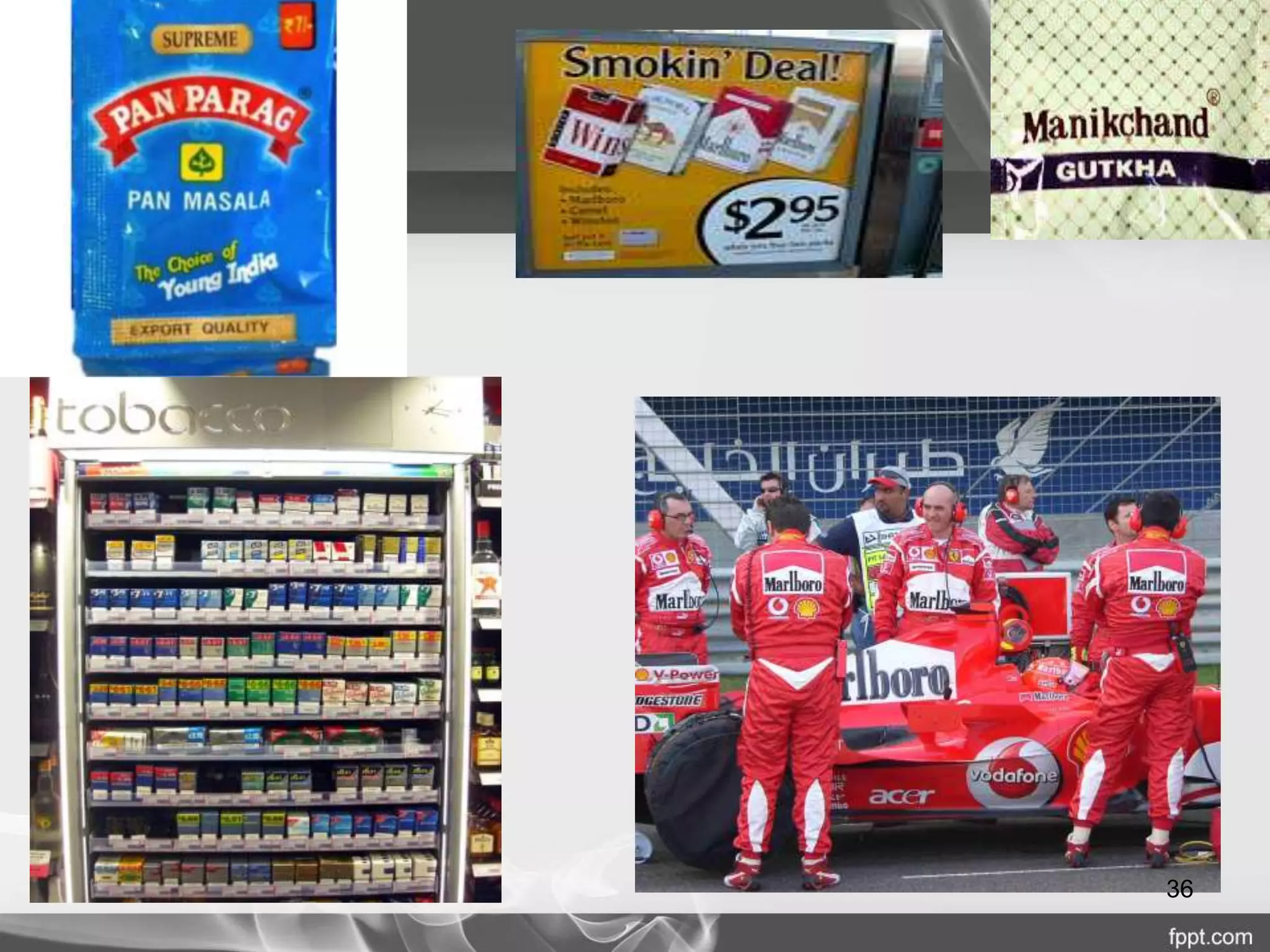 CIGARETTE AND OTHER TOBACCO PRODUCTS ACT, (COTPA) | PPTX