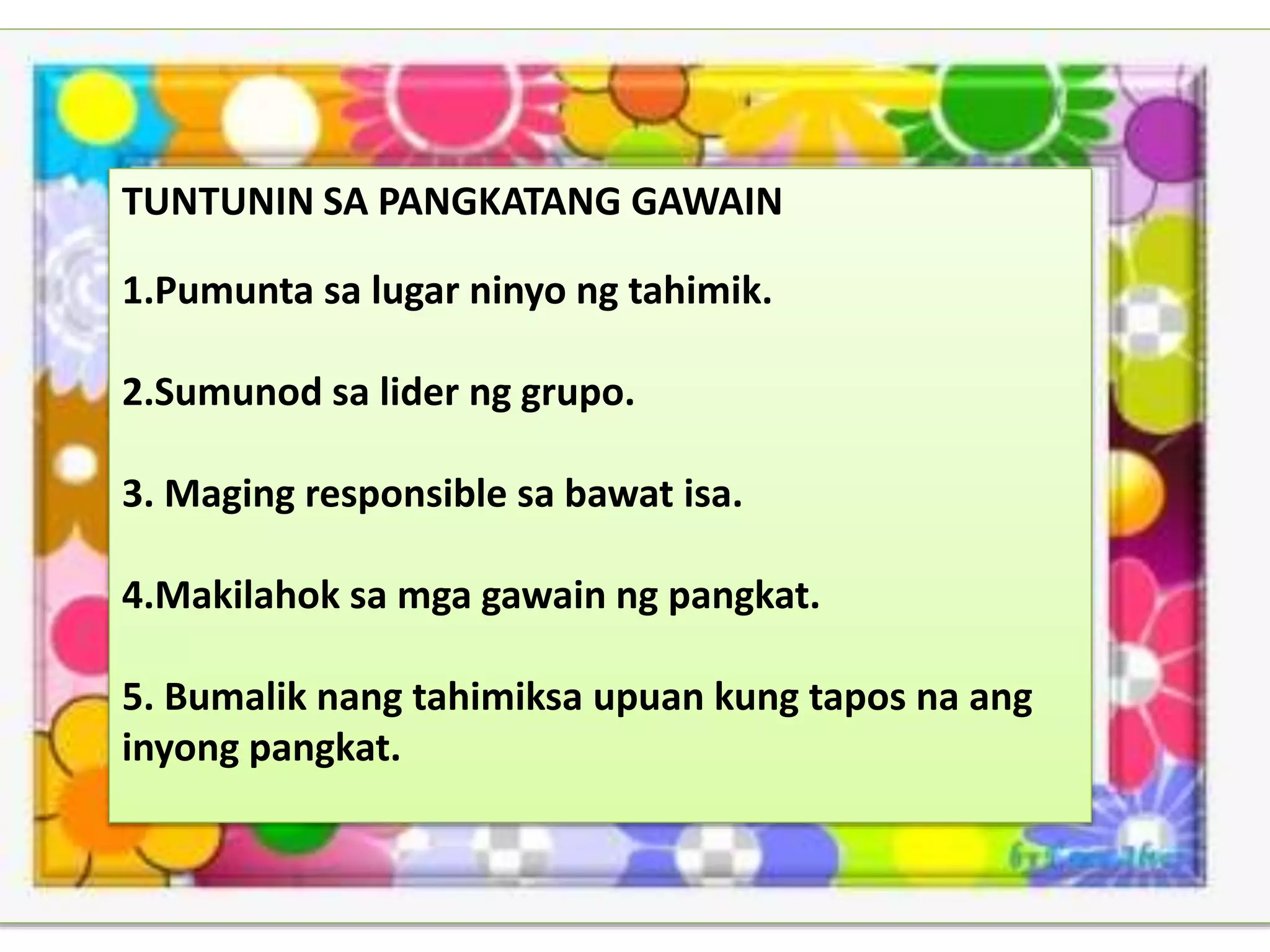 cot filipino | PPTX