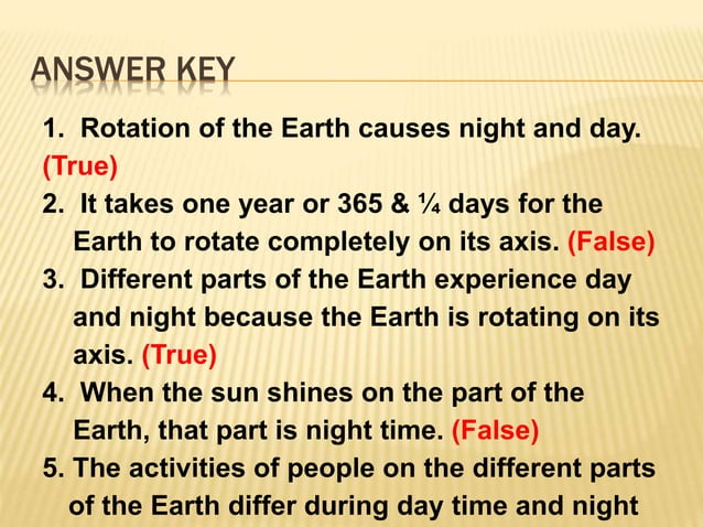 COT PPP Q4 SCIENCE 6-EARTH'S ROTATION-.pptx | Geography | Science