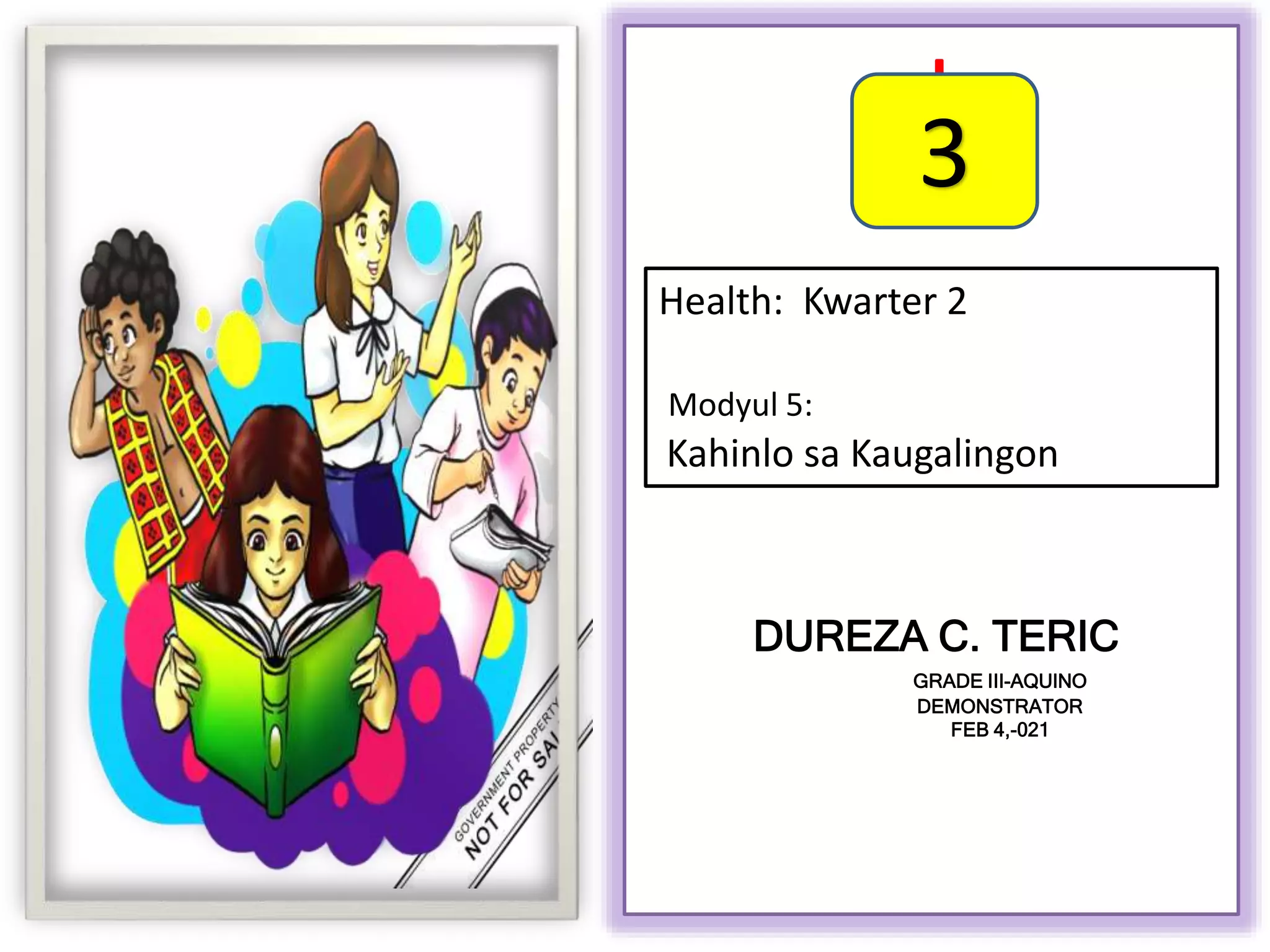 classroom observation powerpoint for grade 3 | PPTX