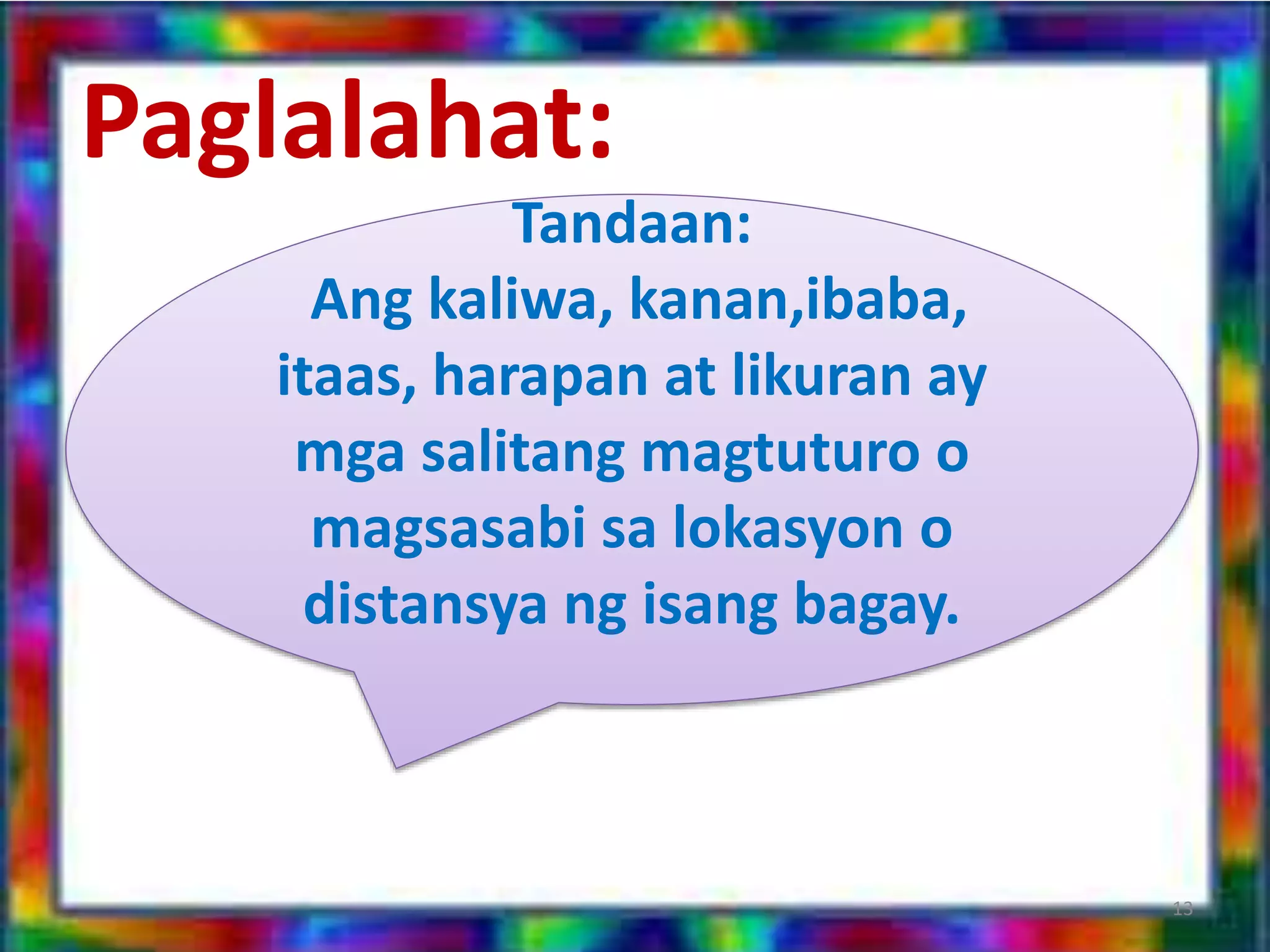 COT_PPT_Konsepto ng Distansya at Lokasyon.pptx