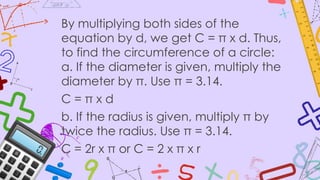 COT find the circumference of a circle PPT MATH.pptx