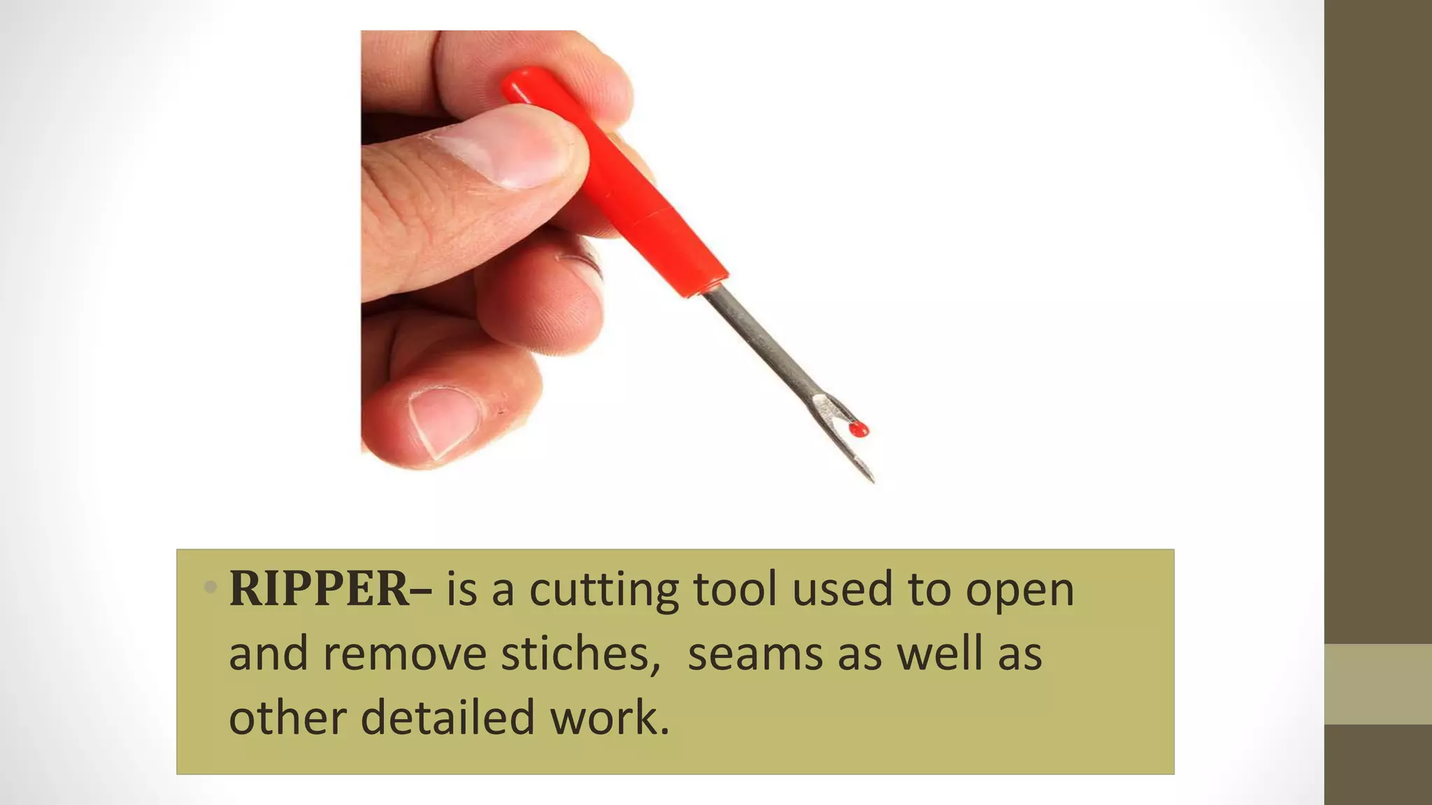 COT PPT SEWING TOOLS.pptx