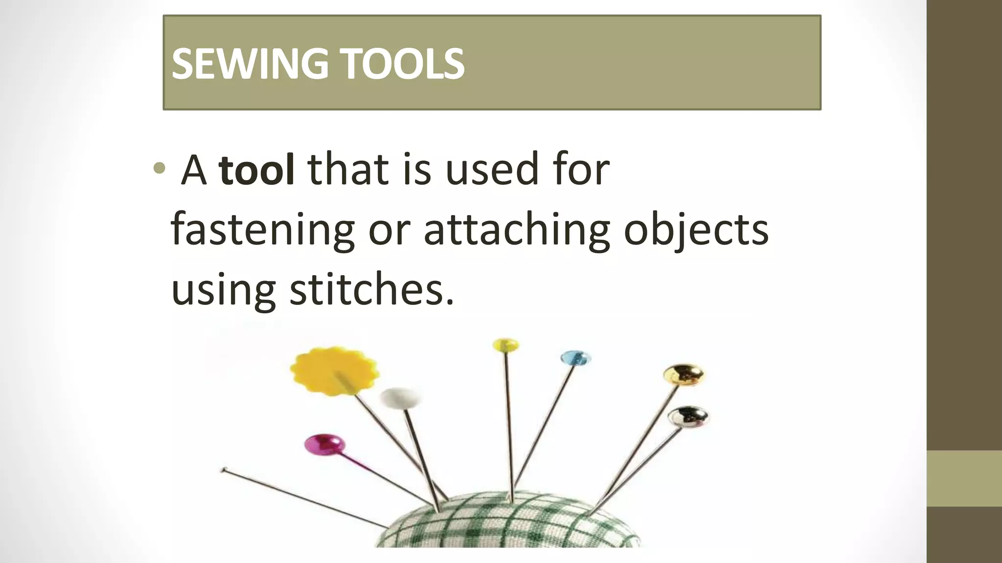 COT PPT SEWING TOOLS.pptx
