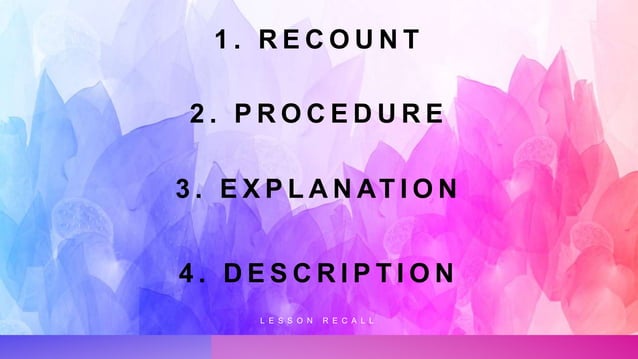 COT PowerPoint slides for students as visual aid | PPT