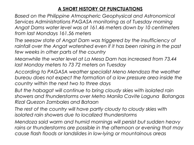 Punctuation Grade 9 | PPT