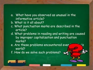 Punctuation Grade 9 | PPT