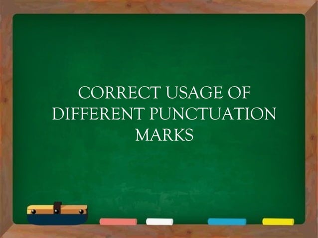 Punctuation Grade 9 | PPT