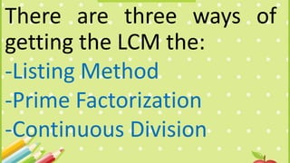 COT Q1. LCM.pptx