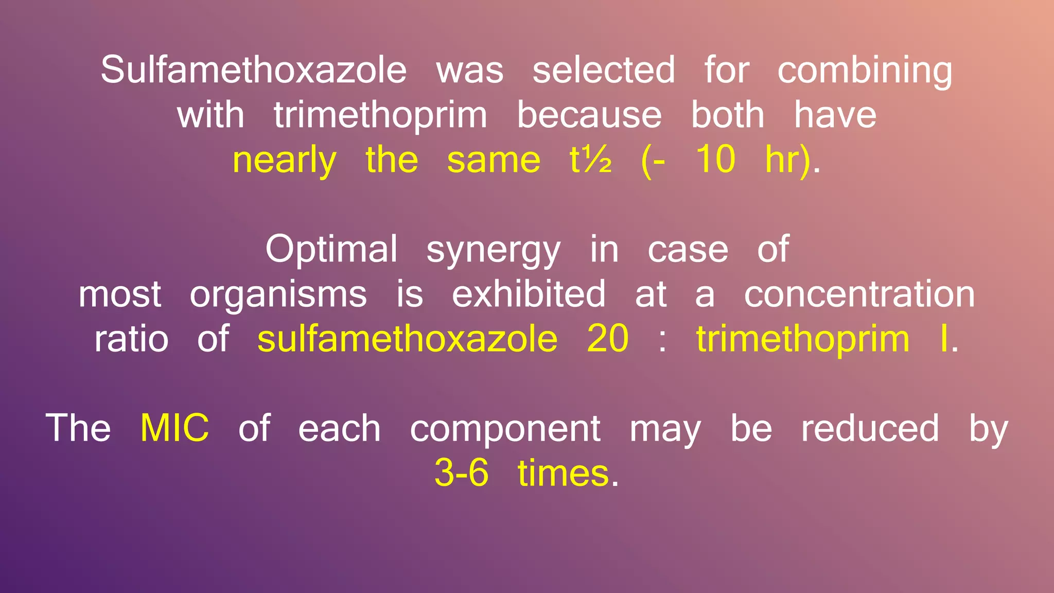 Cotrimoxazole | PPTX