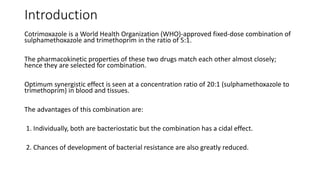 Cotrimoxazole | PPTX