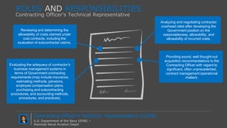 U.S. Department of the Navy - Contracting Officer's Technical ...