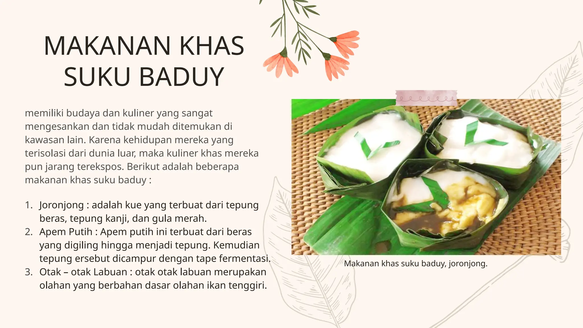 ppt tentang suku baduy.................. | PPTX