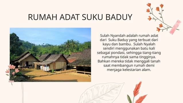 ppt tentang suku baduy.................. | PPTX