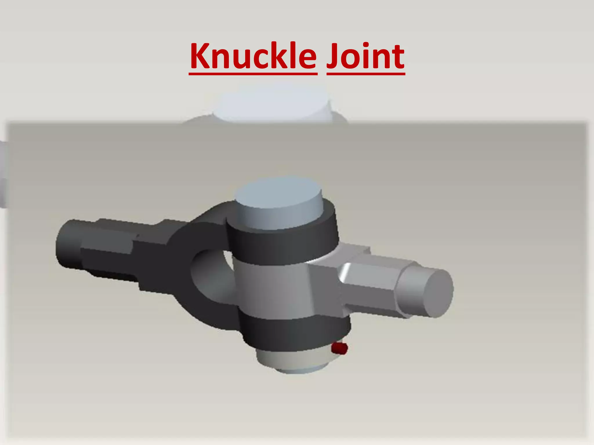 Cotterjointknucklejoint description and working | PPTX