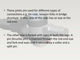 Cotterjointknucklejoint description and working | PPTX