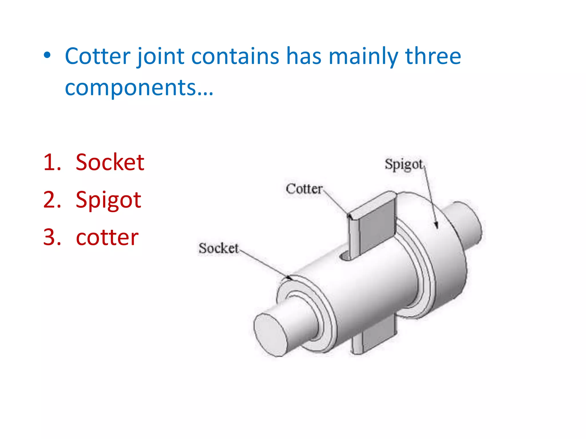 Cotter and knuckle joint | PPTX