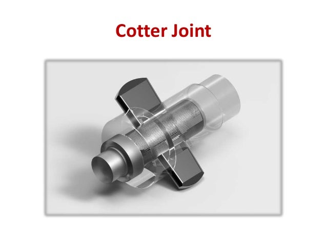 Cotter and knuckle joint