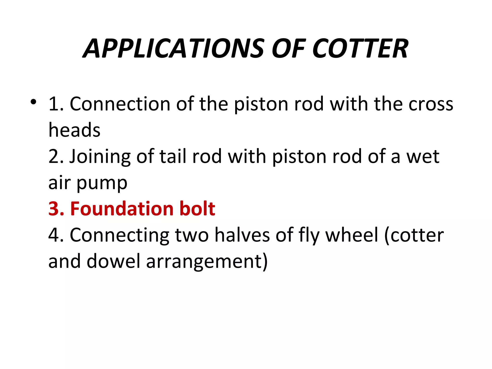 Cotter joint pptx | PPT