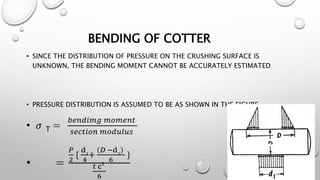 Cotter joints | PPTX