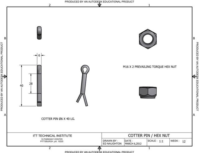 Cotter Pin Nut Title | PDF