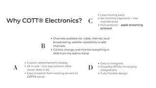 COTT Hotelier IPTV Hotel TV | PPT