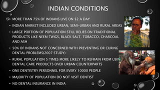 Cottle-Taylor: Expanding the Oral Care Group in India | PPTX