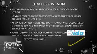 Cottle-Taylor: Expanding the Oral Care Group in India | PPTX