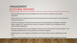 cotton bollworm Entomology presentation. | PPTX | Agriculture | Industries