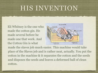 Cotton gin mapuin | PPT