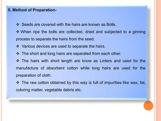 Cotton ppt | PPTX