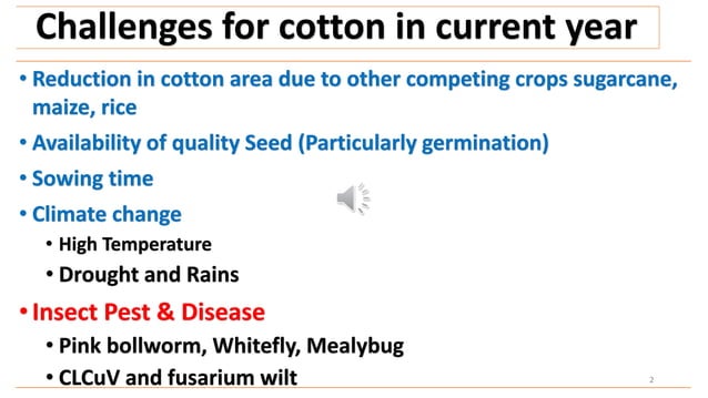 Cotton sucking Insect pests and Integrated management.pdf