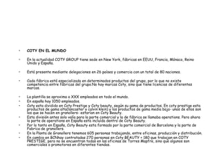Coty Astor 2 Presentacio | PPT