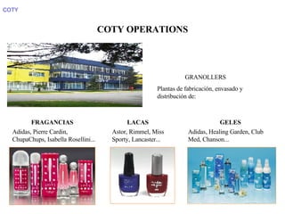 Coty Astor 2 Presentacio | PPT