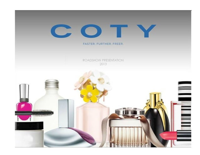 Coty ipo roadshow investor presentation - june 2013 | PDF