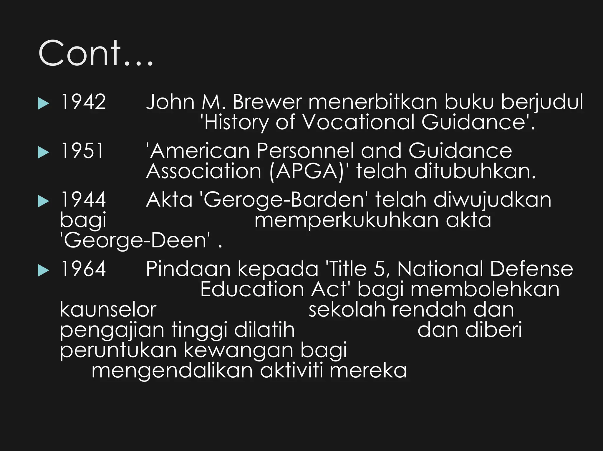 Bimbingan kaunseling untuk pelajar IPTA/IPTS di Malaysia | PPTX