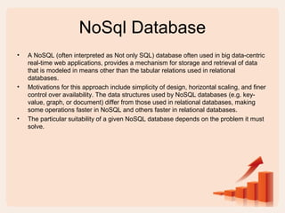 CouchBase The Complete NoSql Solution for Big Data | PPT