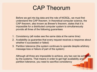 CouchBase The Complete NoSql Solution for Big Data | PPT