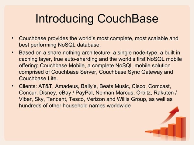 CouchBase The Complete NoSql Solution for Big Data | PPT