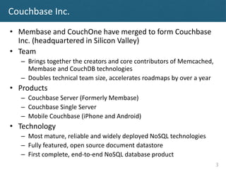 Couchbase b jmeetup | PPT