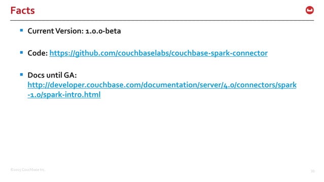 Couchbase and Apache Spark | PPT