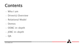 BI, Integration, and Apps on Couchbase using Simba ODBC and JDBC | PPT