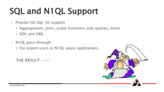 Enterprise Reporting: Couchbase N1QL, ODBC and JDBC | PPT