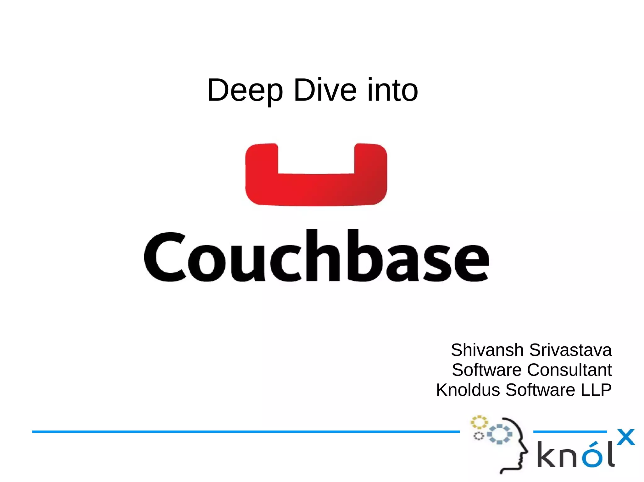 Couchbase training advanced | ODP | Databases | Computer Software and Applications